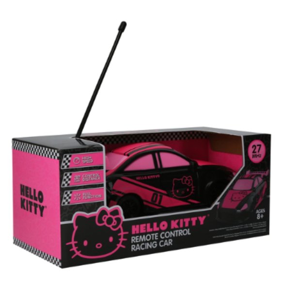 Hello Kitty | Toys | Hello Kitty Pink And Black Remote Control Racing ...